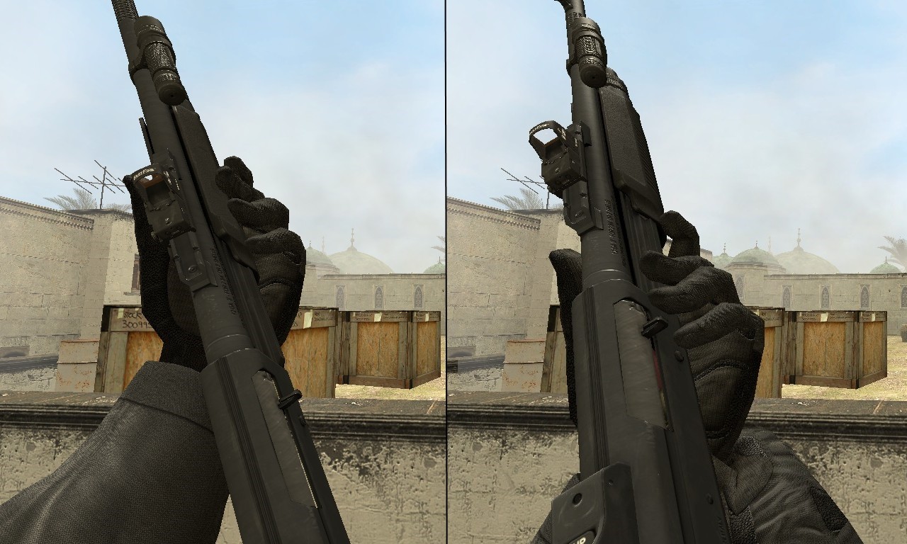 Dynamic M3 on IIopn animations Mod for Counter-Strike: Source | CS:S Mods