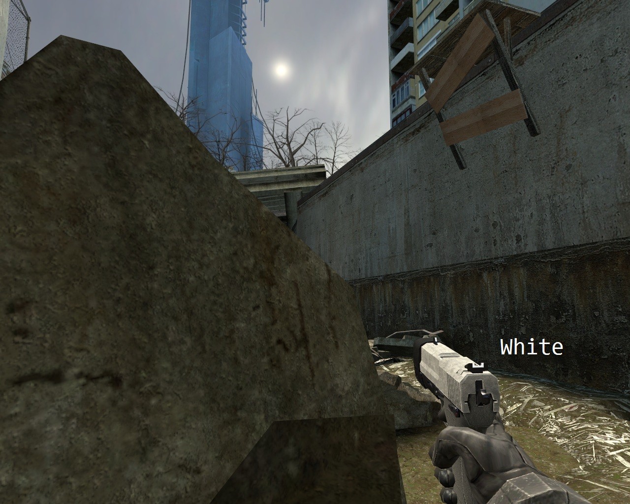 Default pistol retexture Mod for Half-Life 2 | HL2 Mods