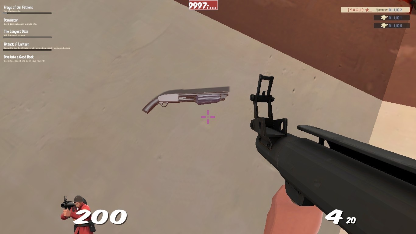 Pyroland Style Soldier W/ Shotgun [Team Fortress 2] [Mods]