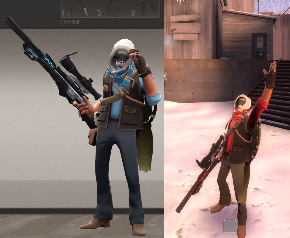 Teamcoloured Glowing Machina (Slight Return) Mod for Team Fortress 2 ...