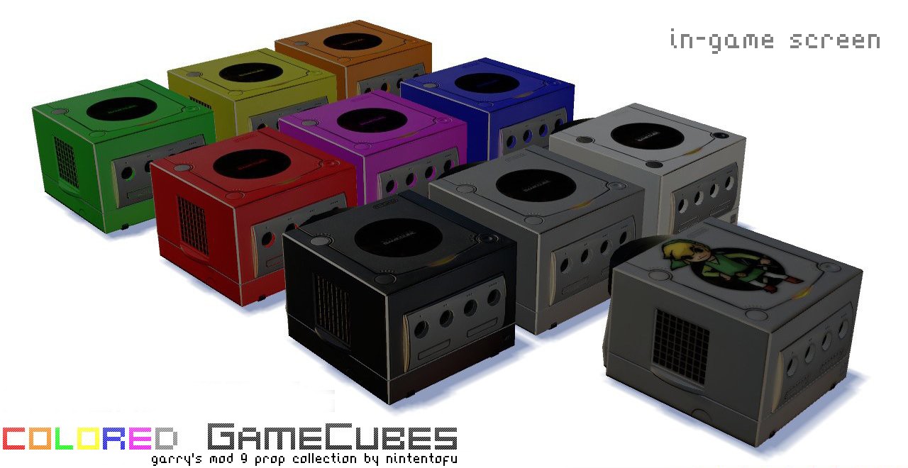 Nintendo Gamecube Collection Mod for Garry's Mod | GMod Mods