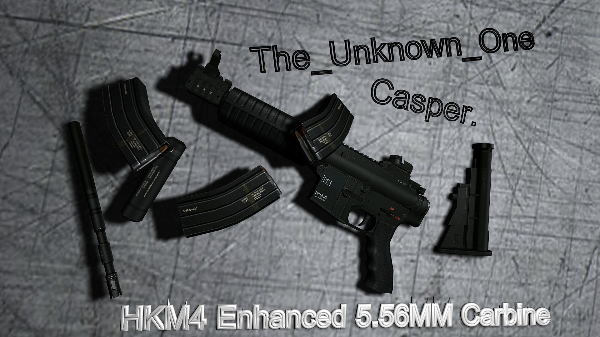 HKM4 Enhanced 5.56MM Carbine [Counter-Strike: Source] [Mods]