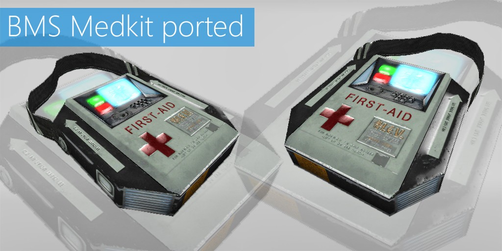 BMS medkit ported [Half-Life] [Mods]