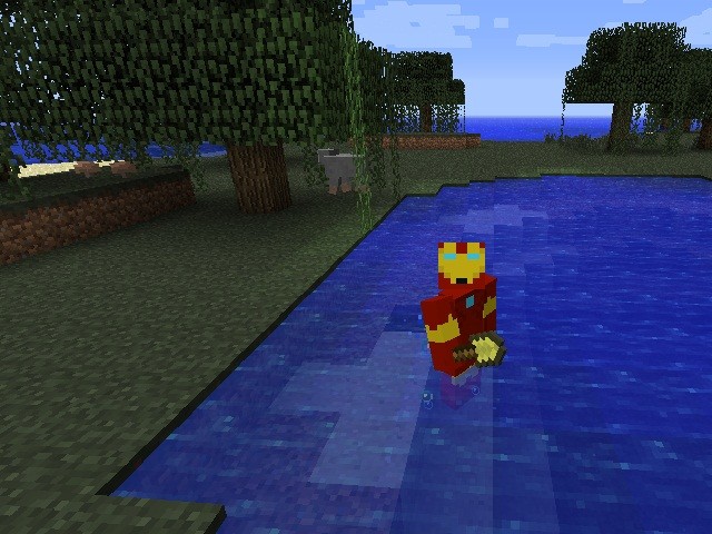 Iron Man V1 Mod for Minecraft: Java Edition | MC Mods