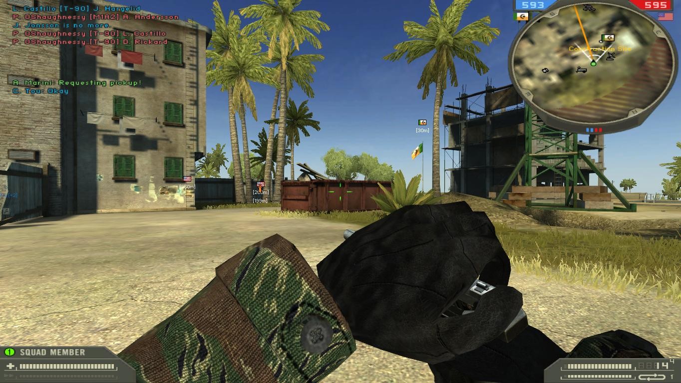 MEC gloves re-texture Mod for Battlefield 2 | BF2 Mods
