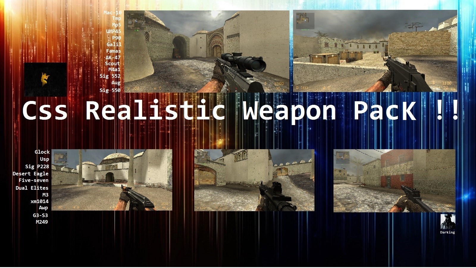 Realistic Weapon Pack !! Mod for Counter-Strike: Source | CS:S Mods