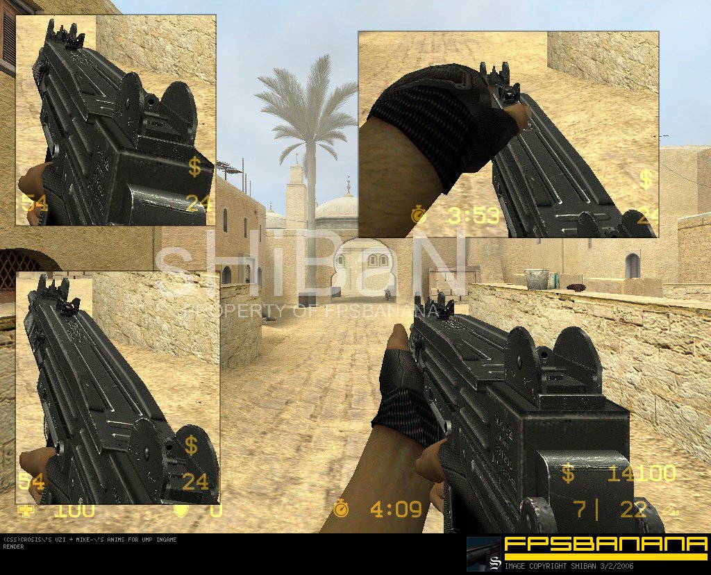 Crosis's UZI Mod for Counter-Strike: Source | CS:S Mods