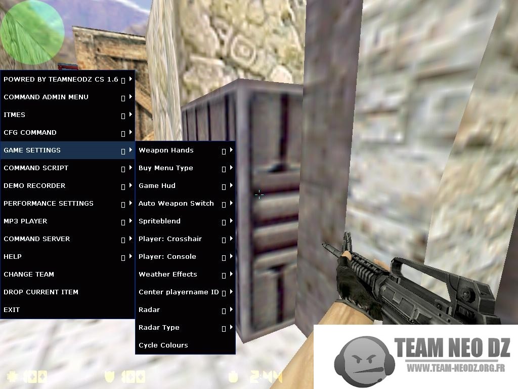 Commandmenu v3 by MGDZ GAMES Mod for Counter-Strike 1.6 | CS1.6 Mods