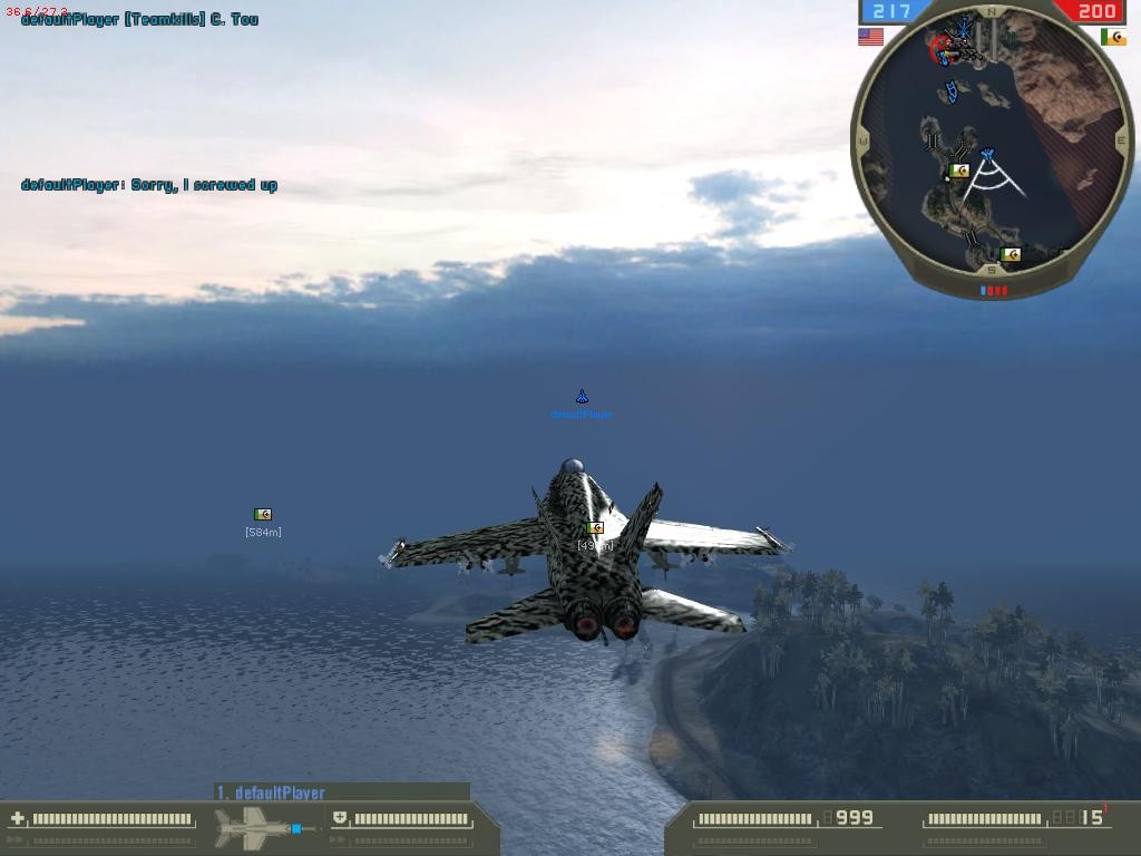 F-18 RAPTOR with multi bombs Mod for Battlefield 2 | BF2 Mods