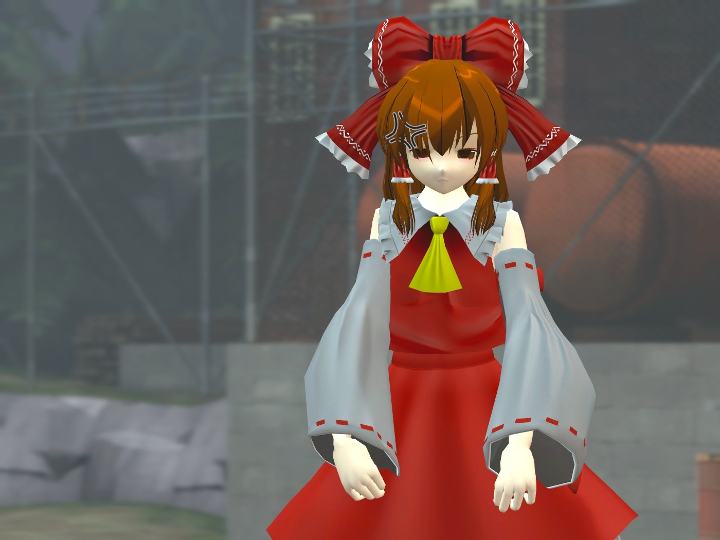 Reimu Hakurei Mod for Garry's Mod | GMod Mods