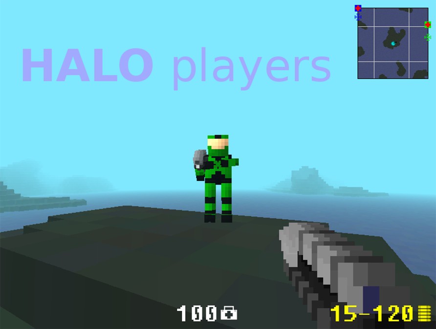 Ace Of HALO (AoS Halo Pack) [Ace of Spades] [Mods]