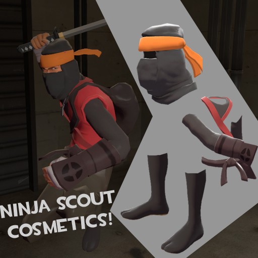 Ninja Scout Cosmetics [Team Fortress 2] [Mods]