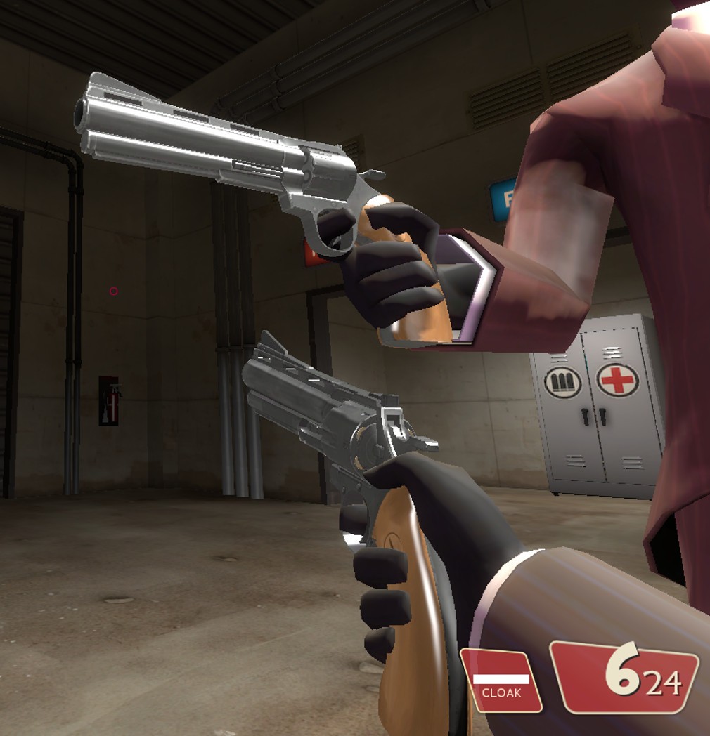 Stainless Steel revolver with Wooden handle Mod for Team Fortress 2 ...