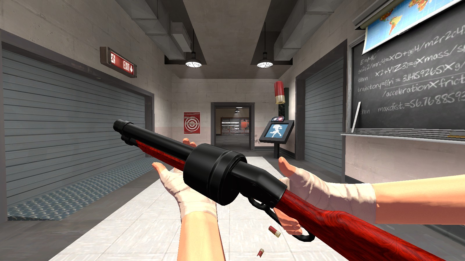 BETA Red Wood and Black Steel Scattergun [Team Fortress 2] [Mods]