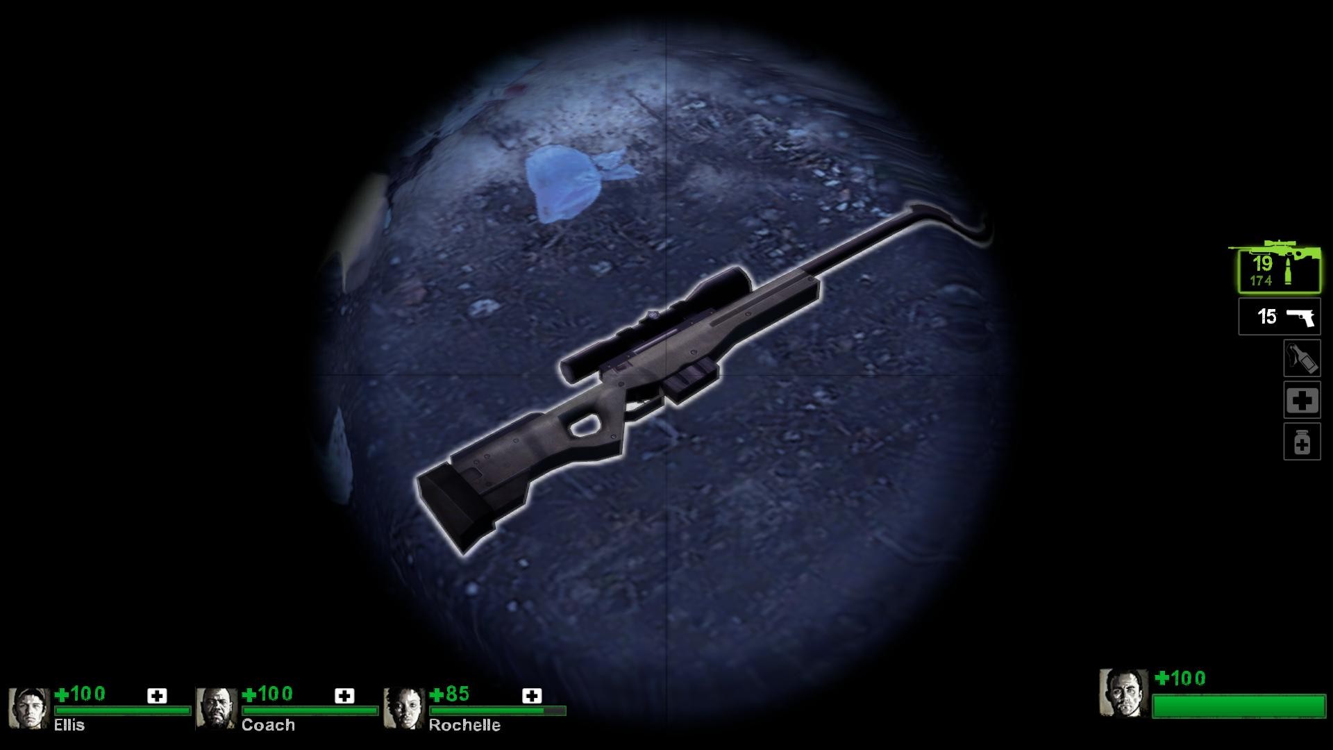 AWP military sniper replacement Mod for Left 4 Dead 2 | L4D2 Mods