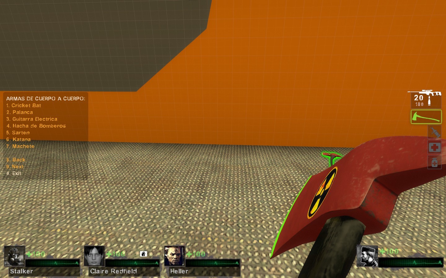 Axe Radioactive [Left 4 Dead 2] [Mods]