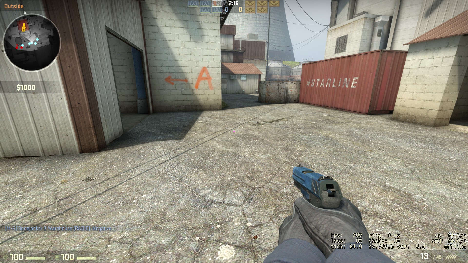 Blue HoneyComb P2000 Mod for Counter-Strike: Global Offensive | CS:GO Mods