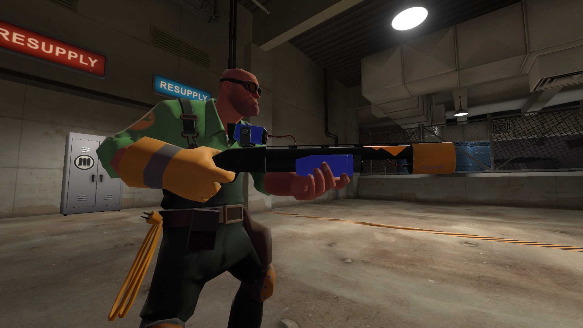 MAH team colored rescue ranger [Team Fortress 2] [Mods]
