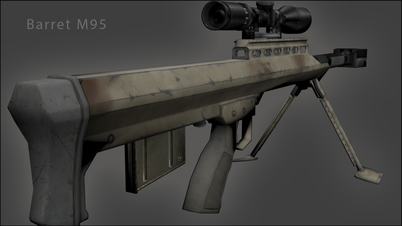 Barrett M95 Mod for Counter-Strike: Source | CS:S Mods
