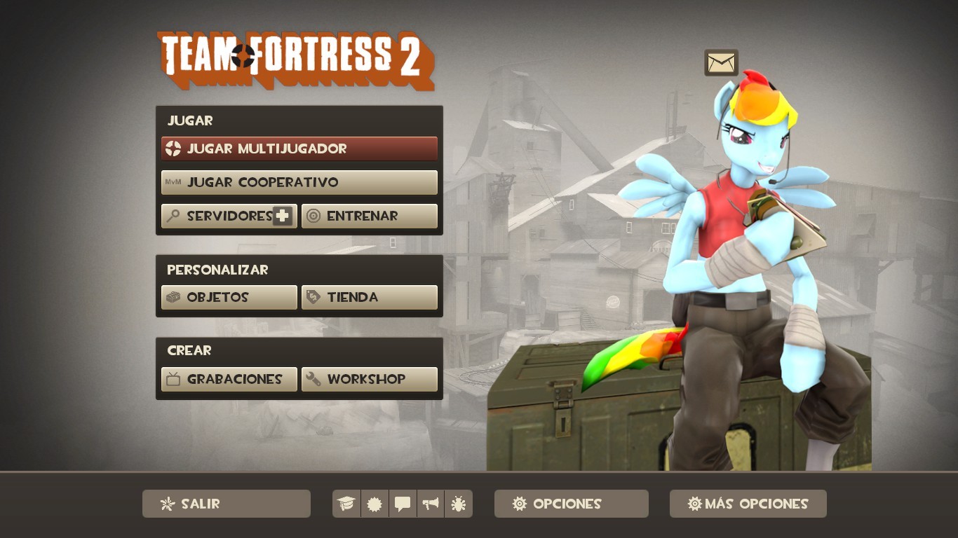 Main Menu Characters MLP Mod for Team Fortress 2 | TF2 Mods