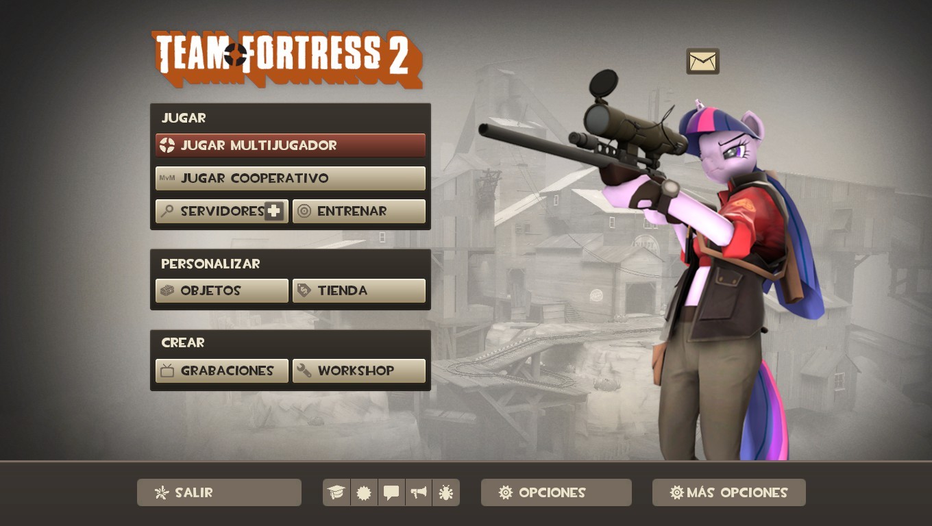 Main Menu Characters MLP Mod for Team Fortress 2 | TF2 Mods