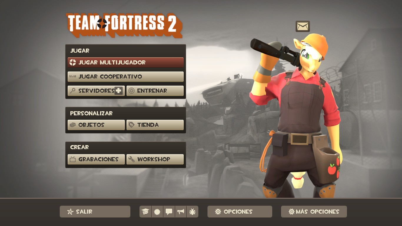 Main Menu Characters MLP Mod for Team Fortress 2 | TF2 Mods