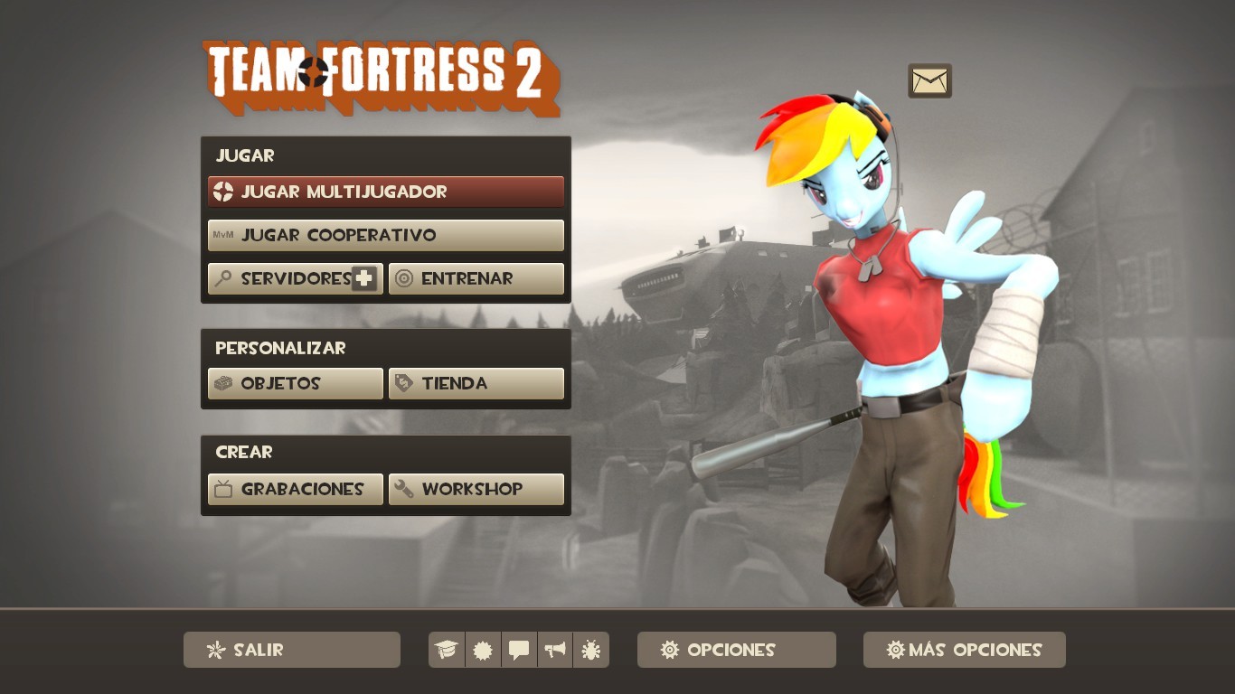 Main Menu Characters MLP Mod for Team Fortress 2 | TF2 Mods
