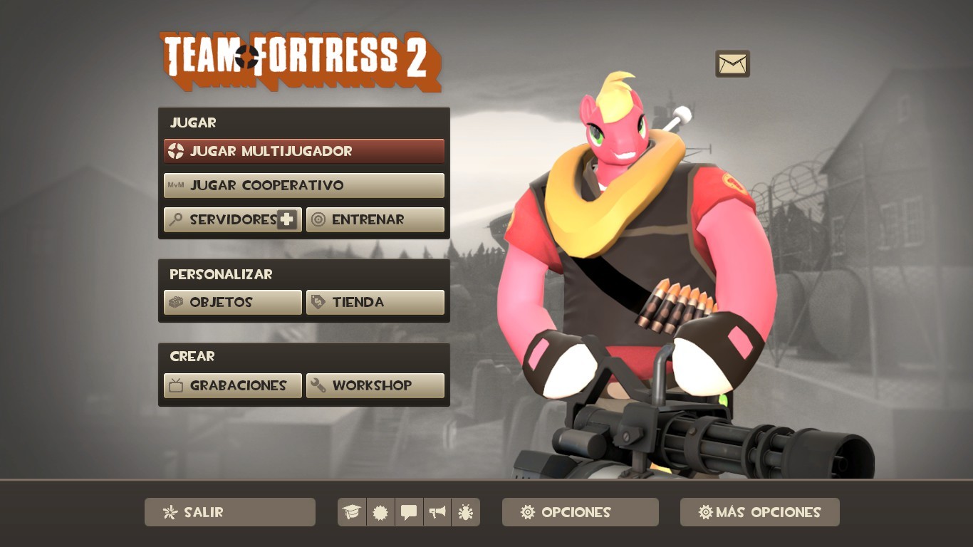 Main Menu Characters MLP Mod for Team Fortress 2 | TF2 Mods