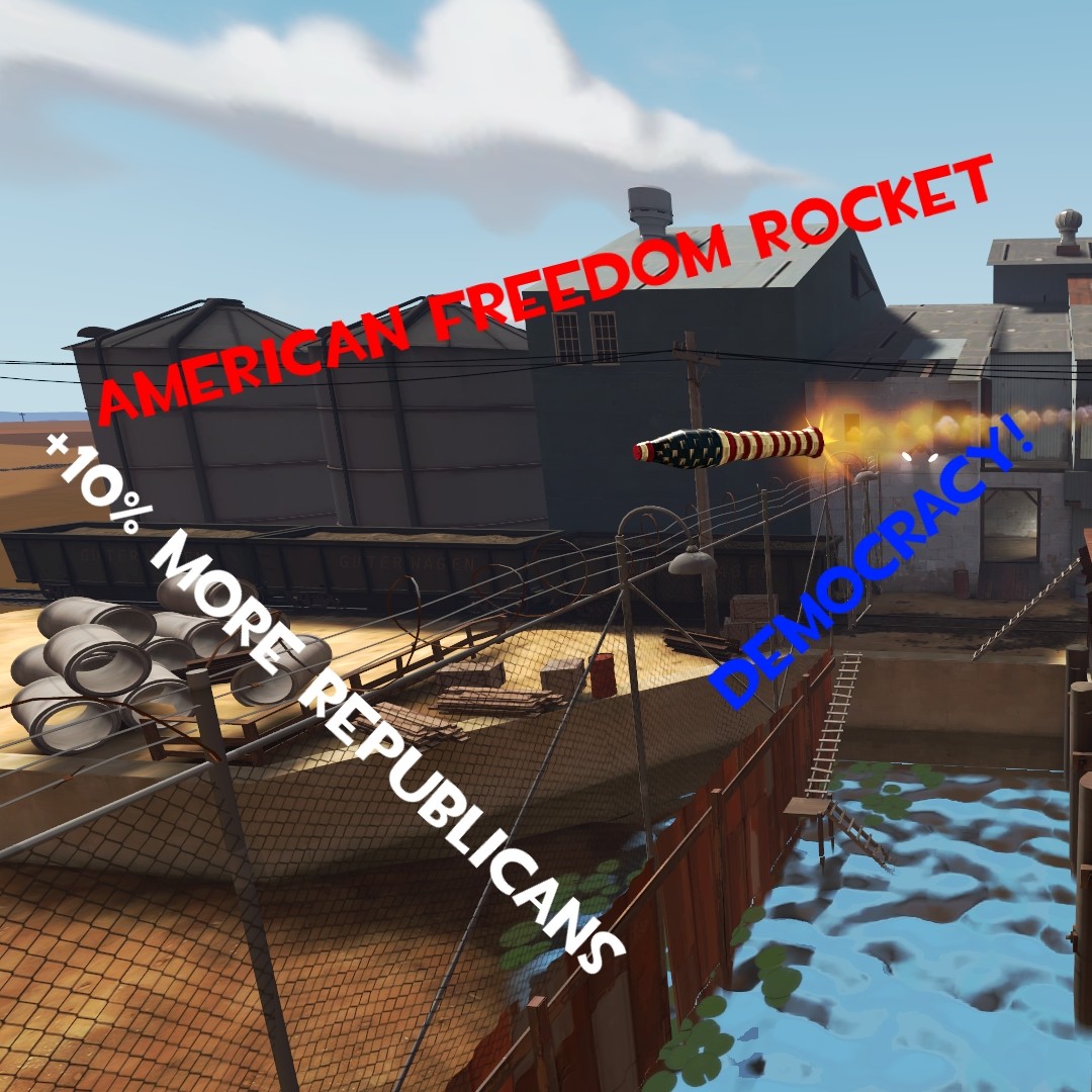 THE AMERICAN FREEDOM ROCKET [Team Fortress 2] [Mods]