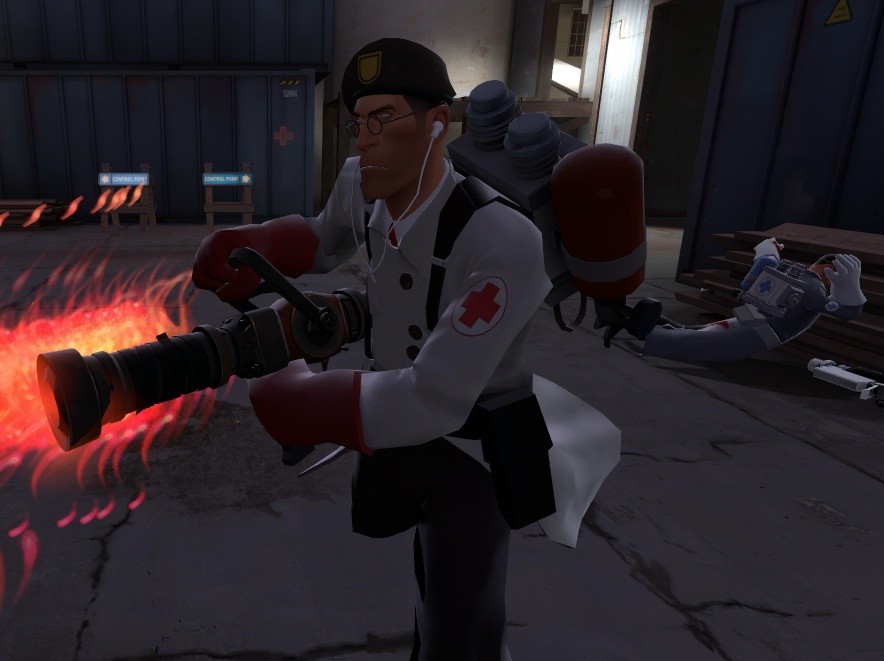CLEAR + GREY - MEDIC SKINS Mod for Team Fortress 2 | TF2 Mods