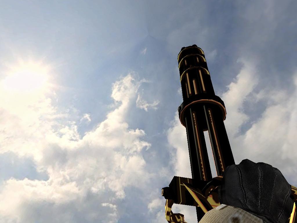 Cyborg Mini-gun Camo [Battlefield 2] [Mods]