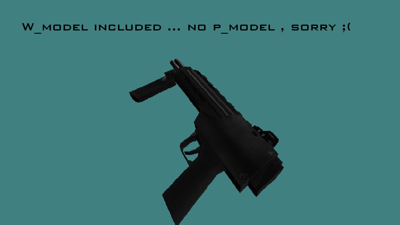 HL2 MP7 on my custom animations!(FOR HL1 !) [Half-Life] [Mods]