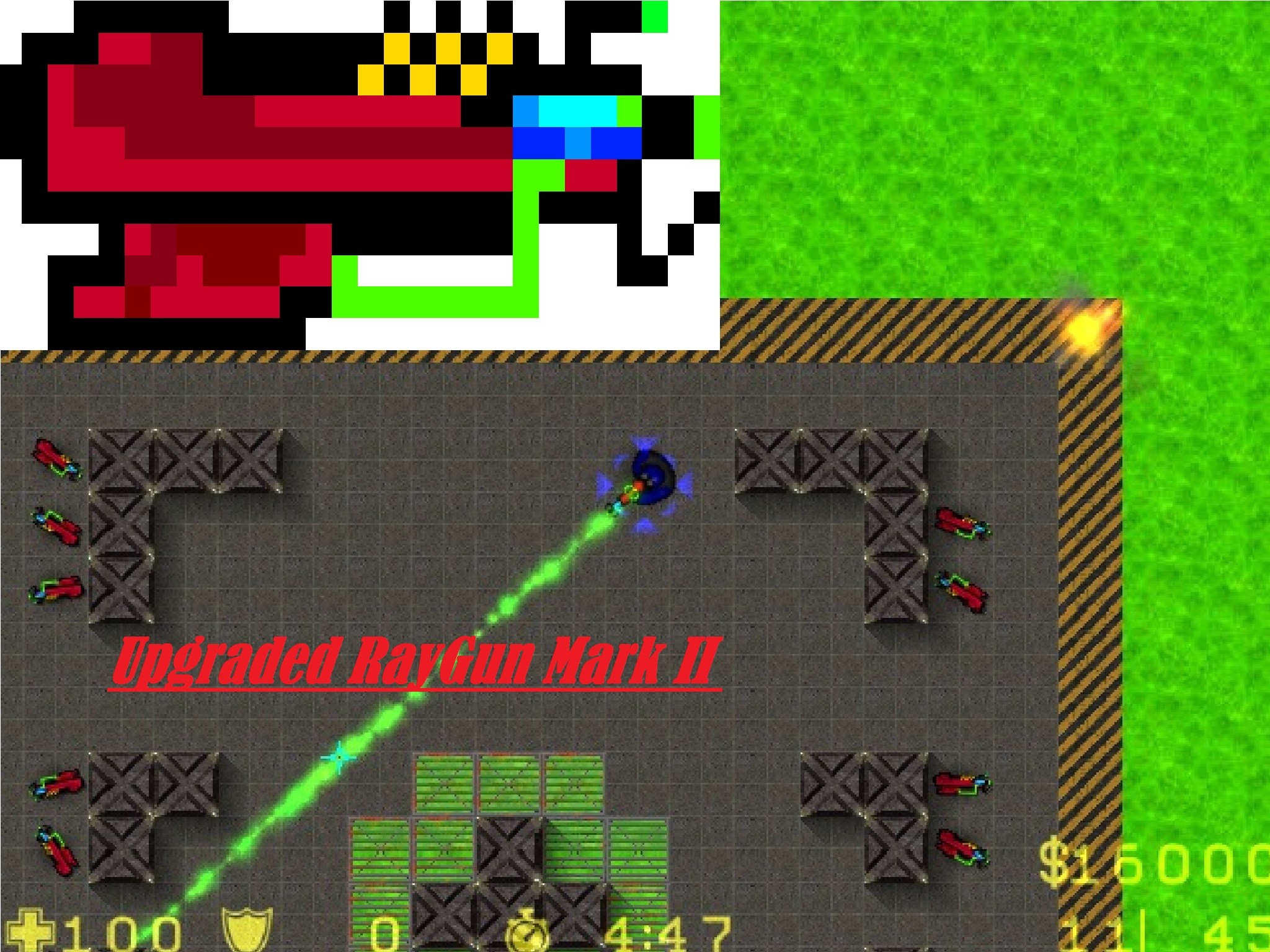 Upgraded RayGun Mark II [CS2D] [Mods]