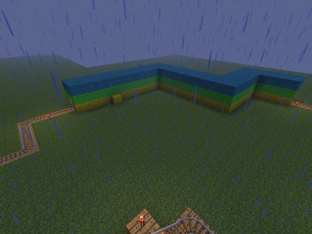 Biggest Minecraft Rollercoaster