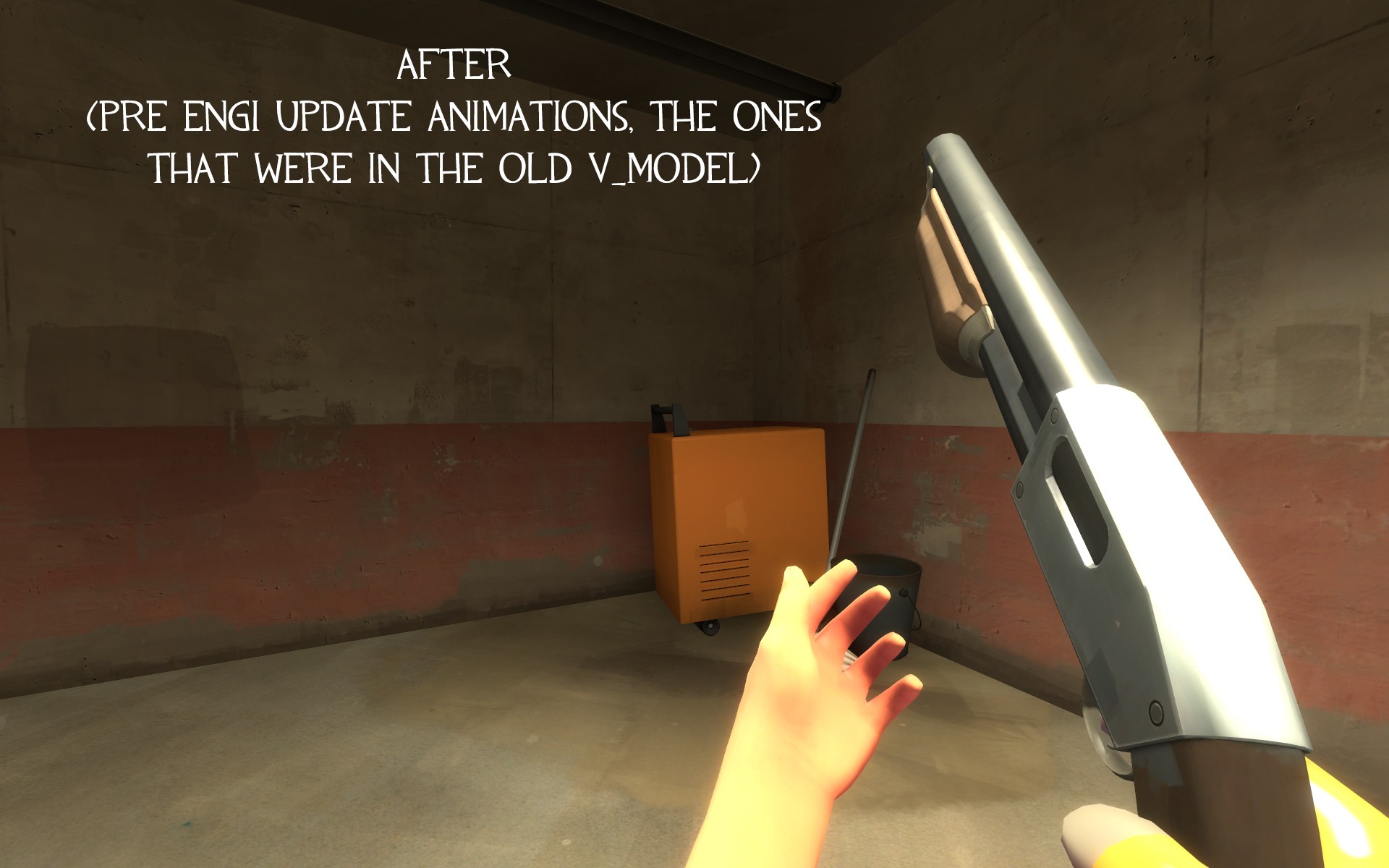 Old Engineer shotgun draw animations(11/2/13) Mod for Team Fortress 2 ...