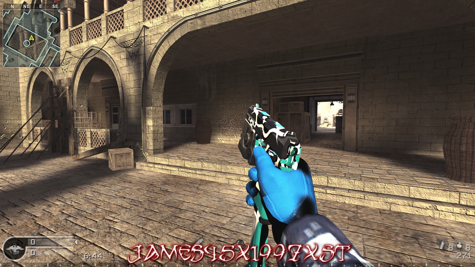 USP. - Bleu & Noir / James45x1997xST [Call of Duty 4: Modern Warfare ...
