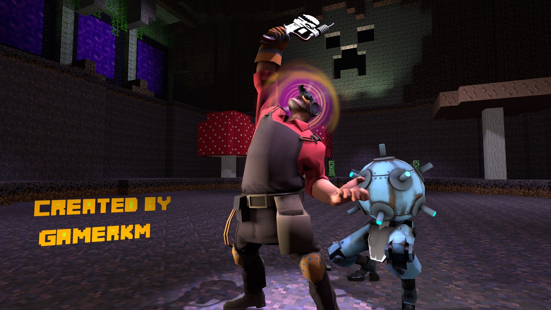 MVM Minecraft Sandstone Mod for Team Fortress 2 | TF2 Mods