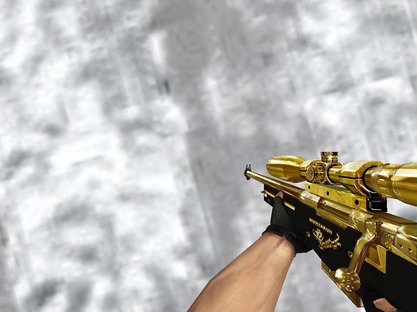 lonewolf feat. Dian - Chromed Black & Gold AWM Mod for Counter-Strike ...