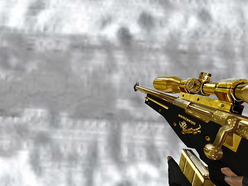 lonewolf feat. Dian - Chromed Black & Gold AWM Mod for Counter-Strike ...