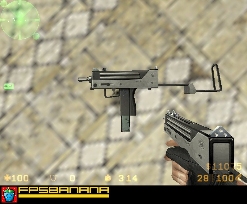 Two Tone Mac-10 [Counter-Strike: Condition Zero] [Mods]