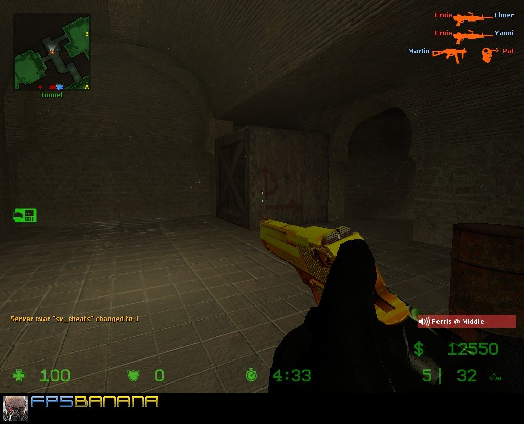 Gold Deagle [Counter-Strike: Source] [Mods]