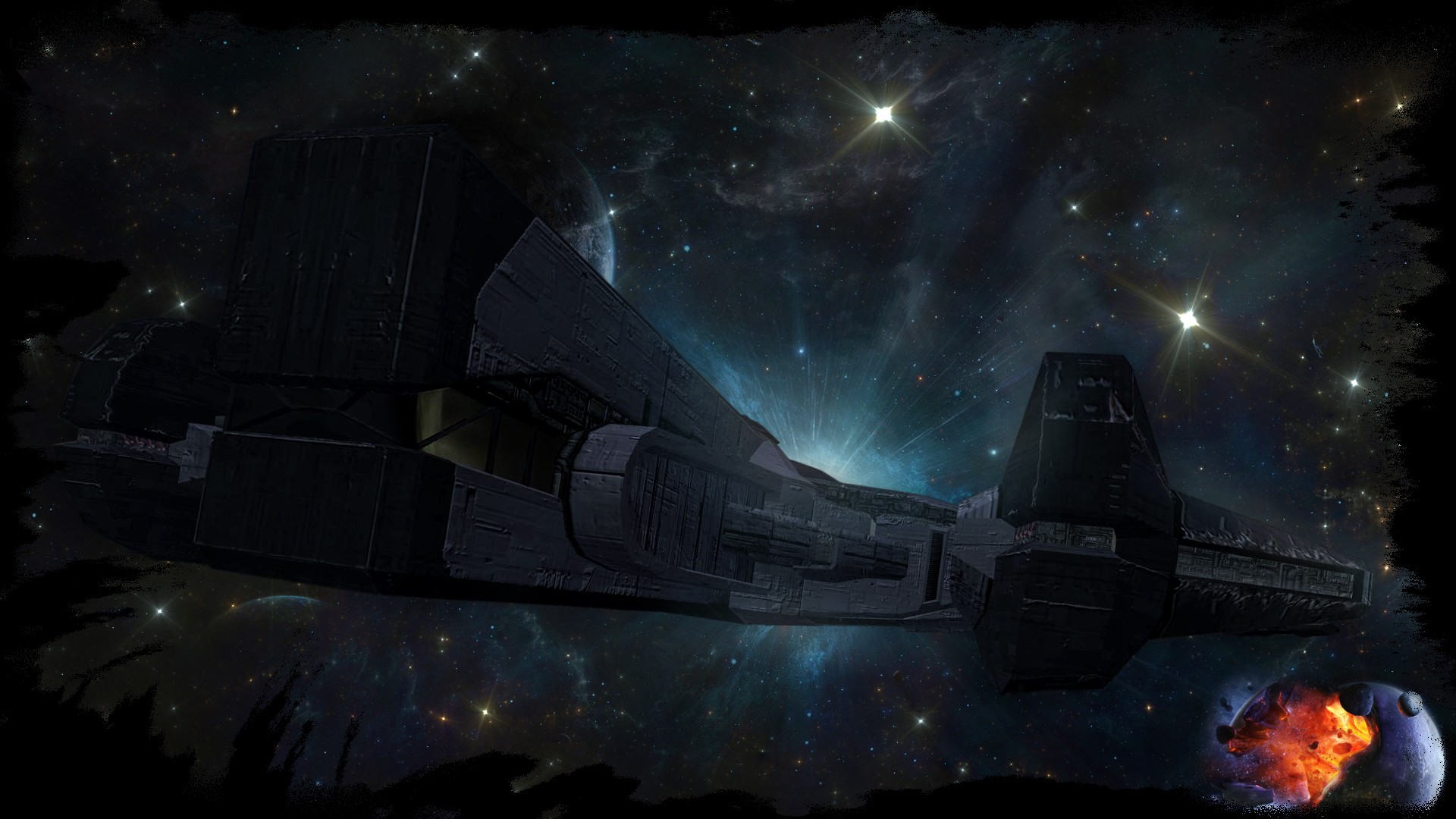 HD Black Ebon Hawk Mod for Knights of the Old Republic II: The Sith ...