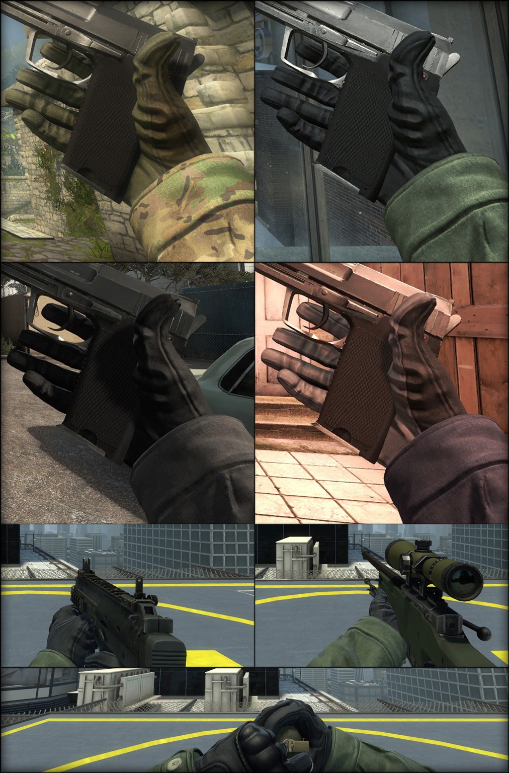 Default CT Sleeve ReTexture Mod for Counter-Strike: Global Offensive ...