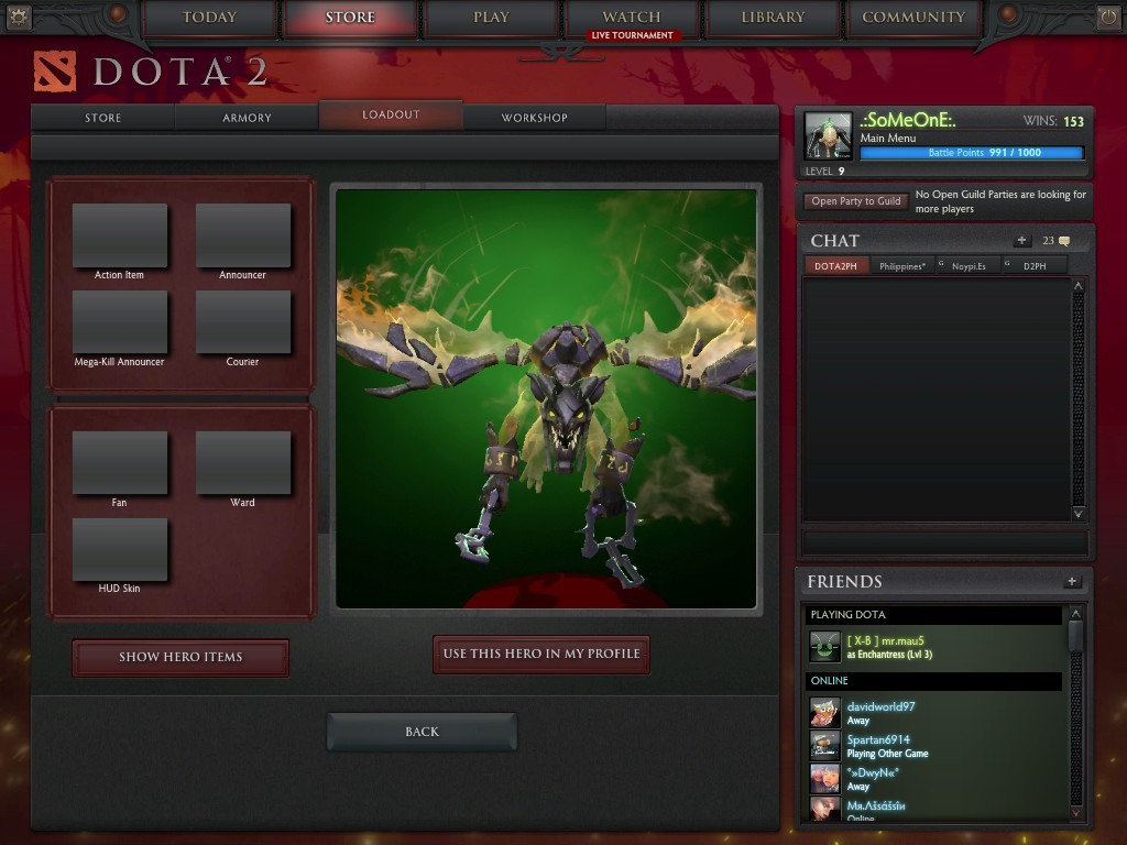 Sentinel & Scourge: Intelligence [Dota 2] [Mods]