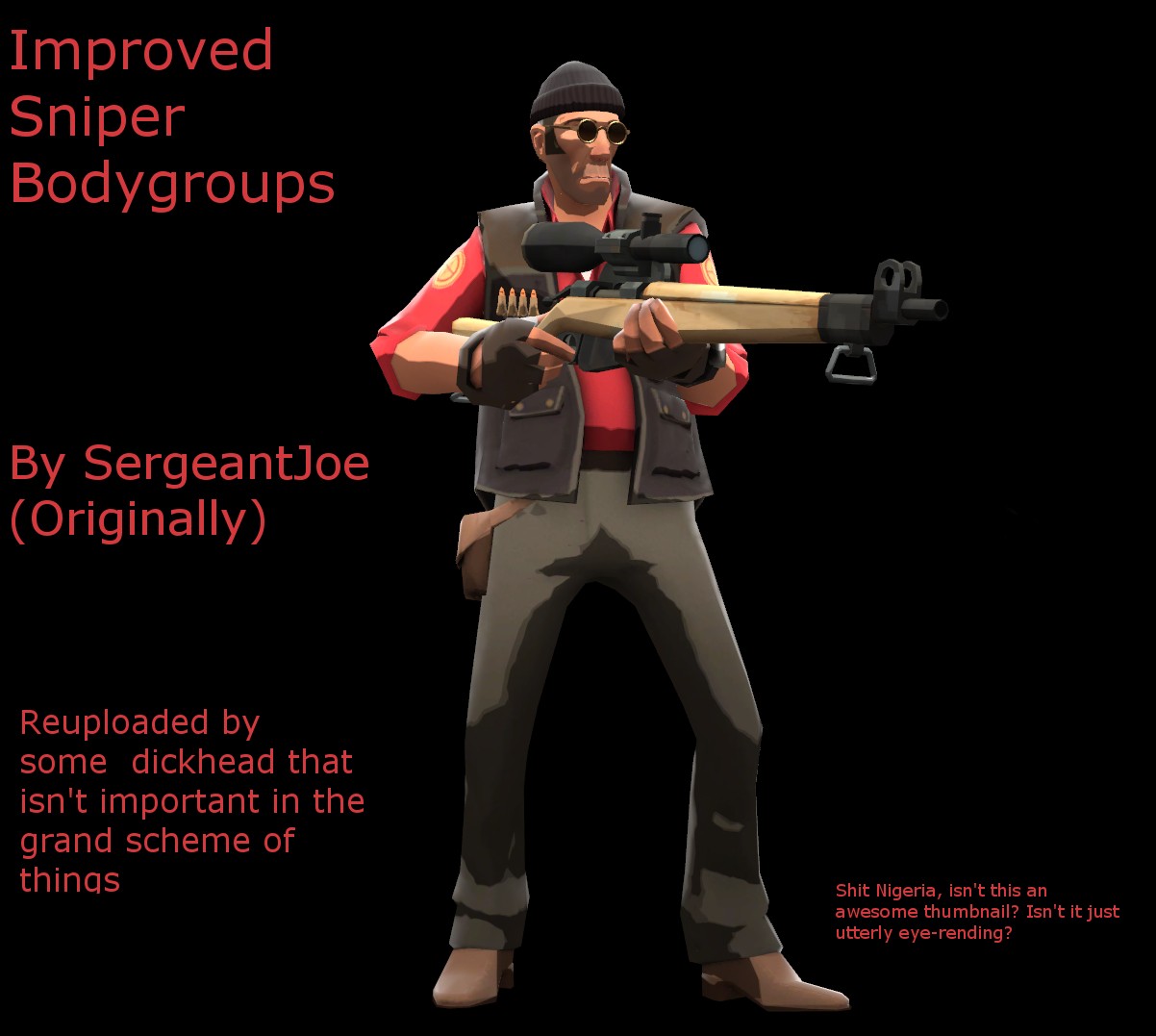 Improved Sniper Body Groups [Team Fortress 2] [Mods]