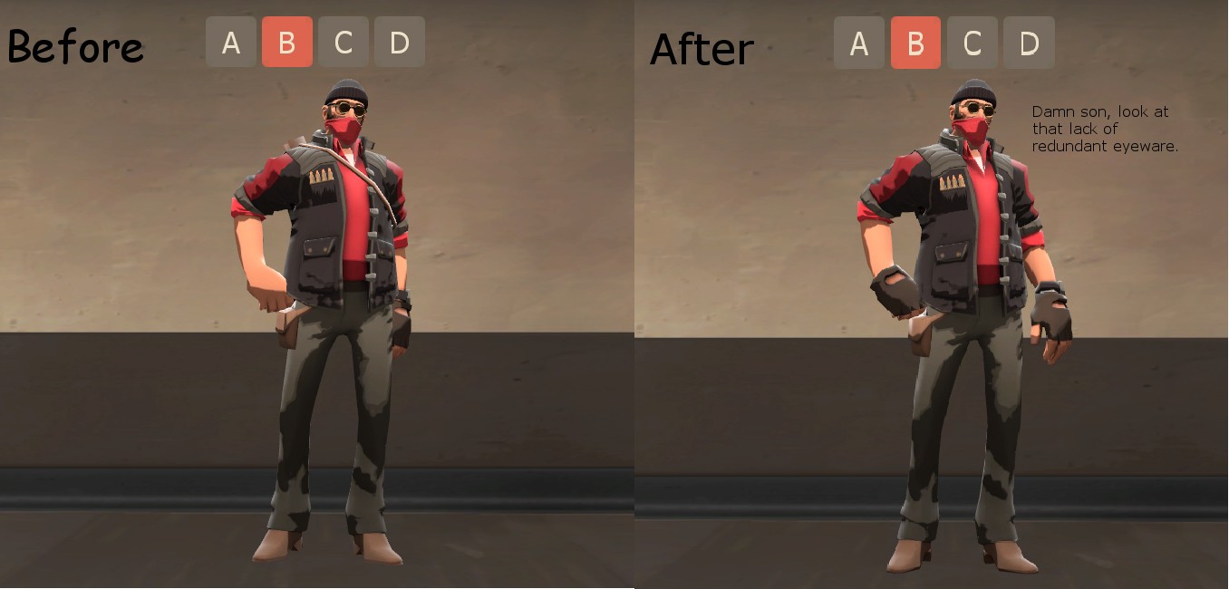 Improved Sniper Body Groups [Team Fortress 2] [Mods]