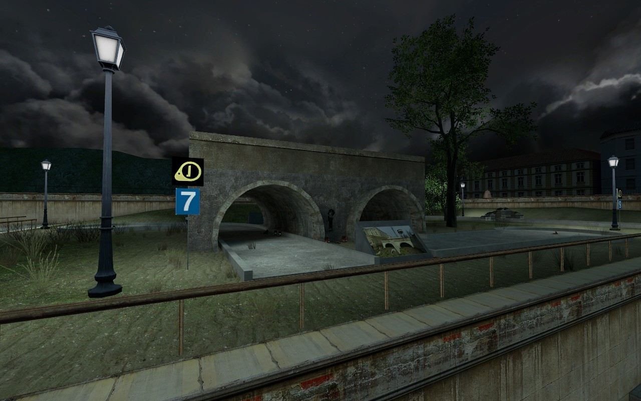 dm_mini_golf_night [Half-Life 2: Deathmatch] [Mods]