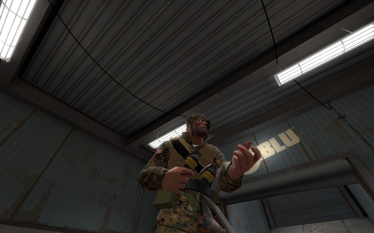 USMC Blue Soldier Mod for Team Fortress 2 | TF2 Mods