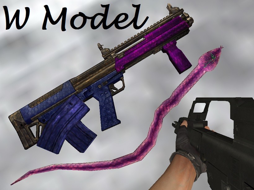 Purple Viper KSG-12 Mod for Counter-Strike: Online | CS:O Mods