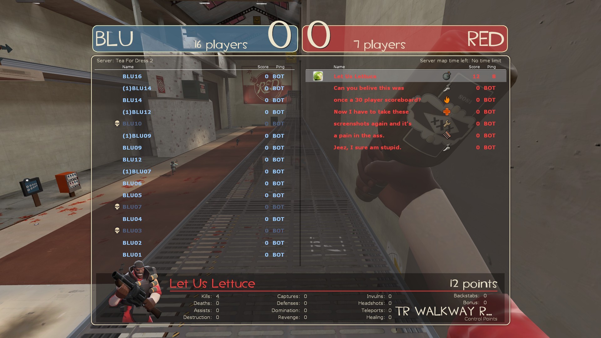32 Player Scoreboard (with KDR) Mod for Team Fortress 2 | TF2 Mods